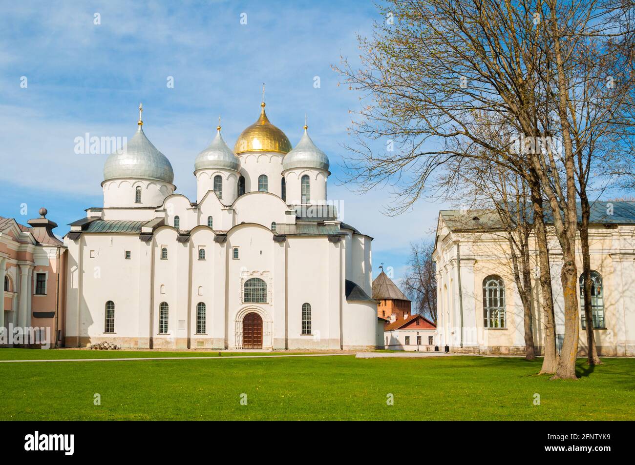 Saint sofia cathedral novgorod hi-res stock photography and images - Alamy