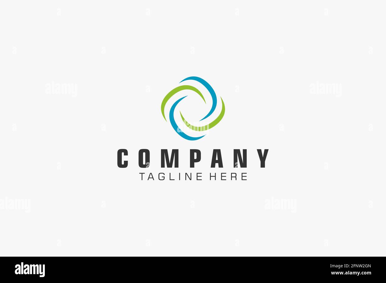 Abstract Initial Letter O Logo. Usable for Business, Technology and ...