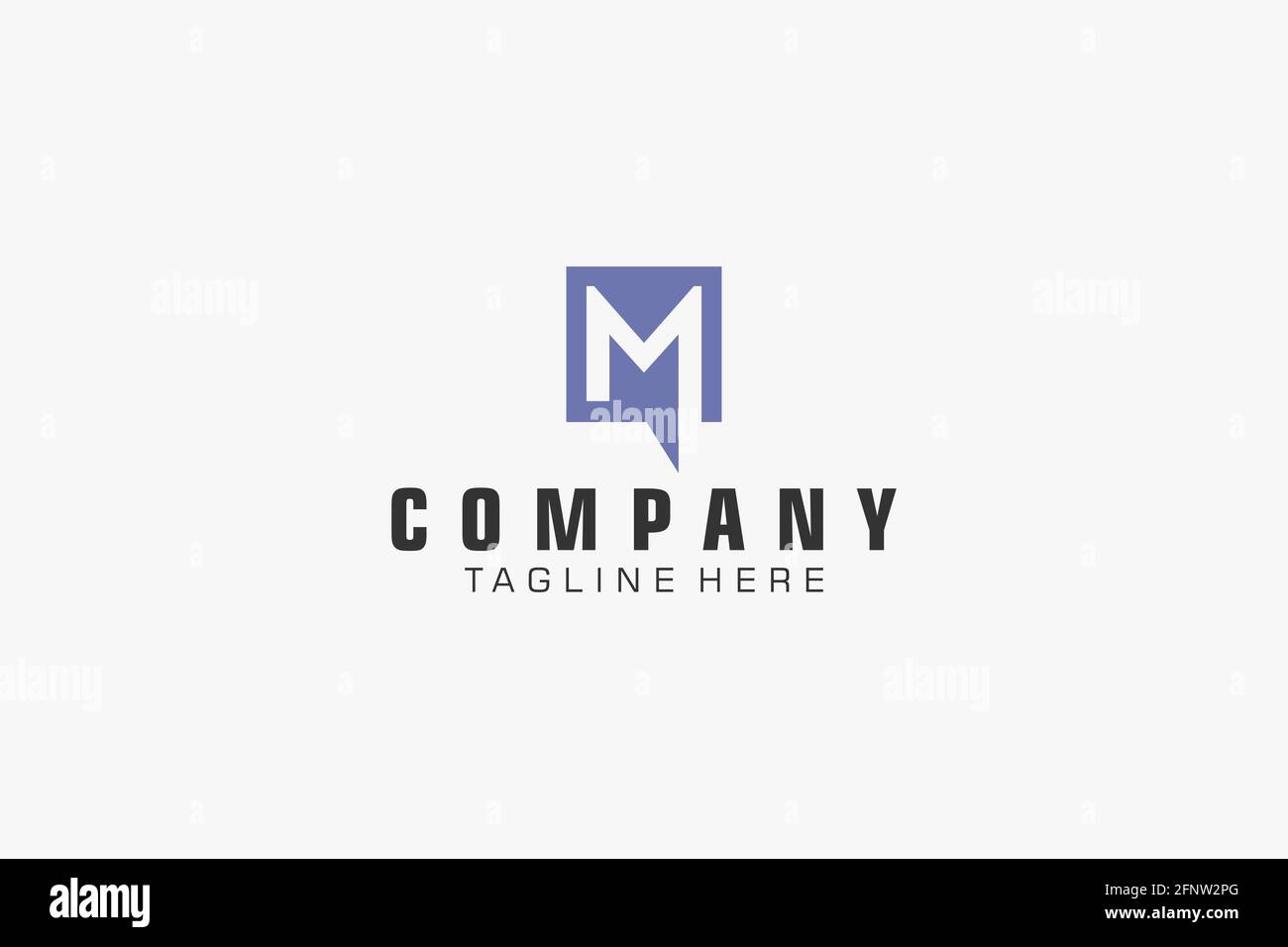 Abstract Initial Letter M Logo. Usable for Business, Technology and ...