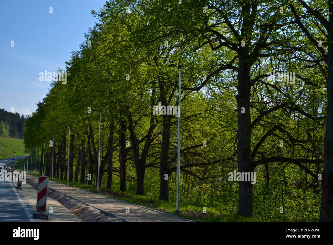 Alley with wood hi-res stock photography and images - Alamy
