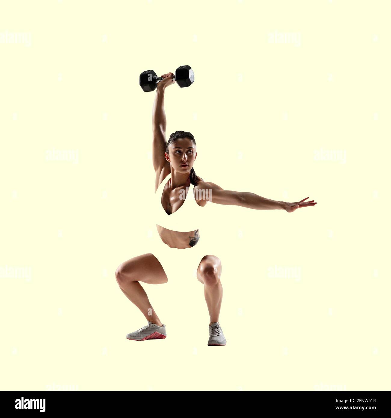 Modern design, contemporary art collage. Inspiration, idea, trendy ...