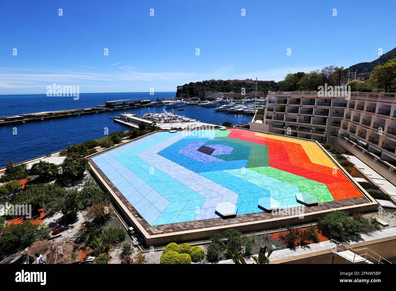Monte Carlo, Monaco. 19th May, 2021. Scenic Monaco. Monaco Grand Prix ...