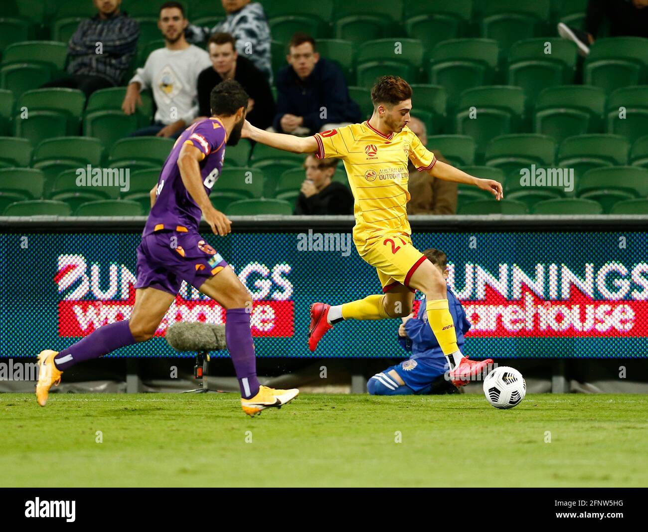 19th May 2021; HBF Park, Perth, Western Australia, Australia; A League ...