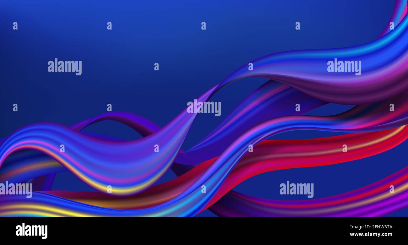 Paint flow color fluid splash hi-res stock photography and images - Alamy