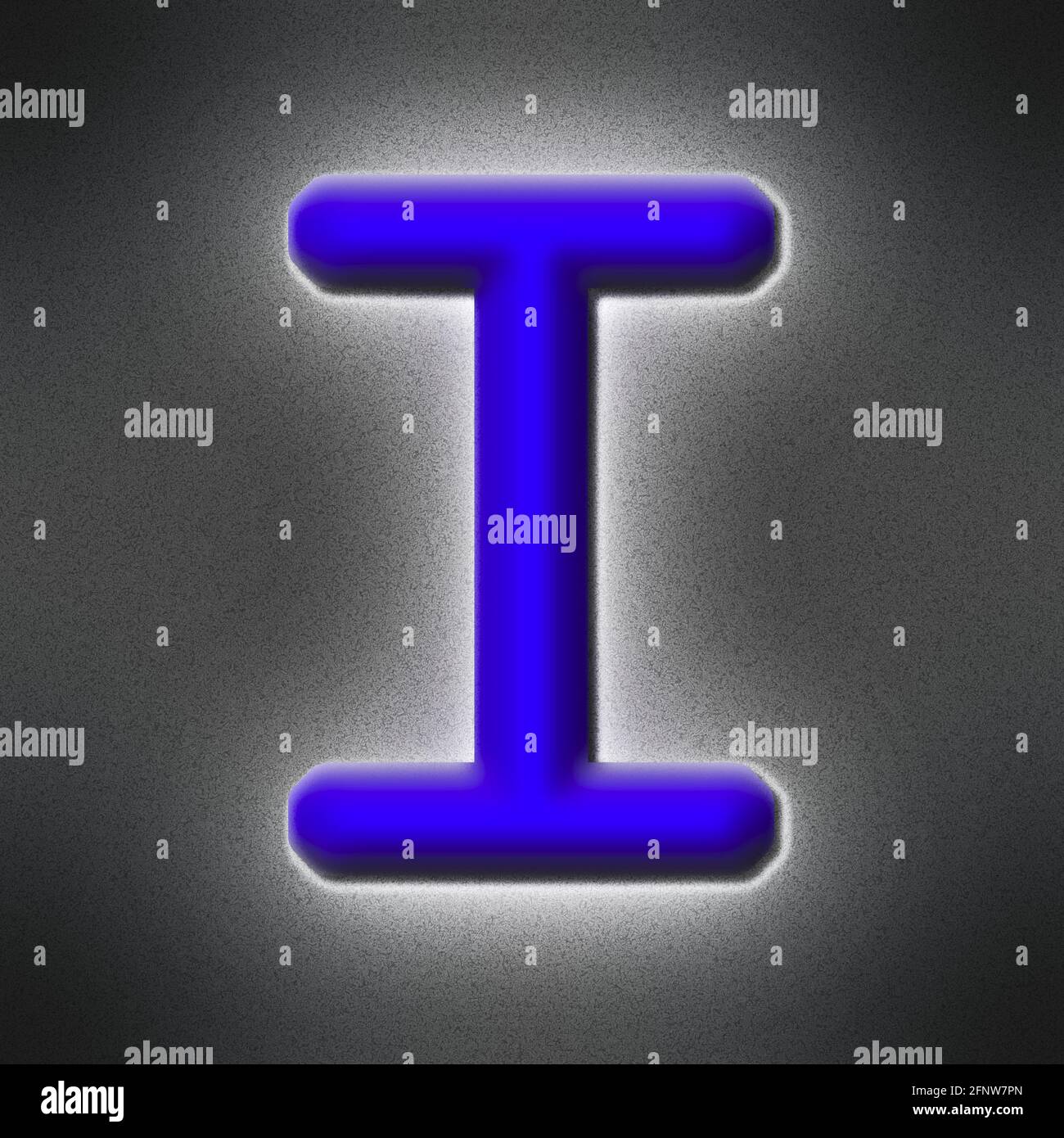 square graphic with the uppercase character I as a capital letter ...