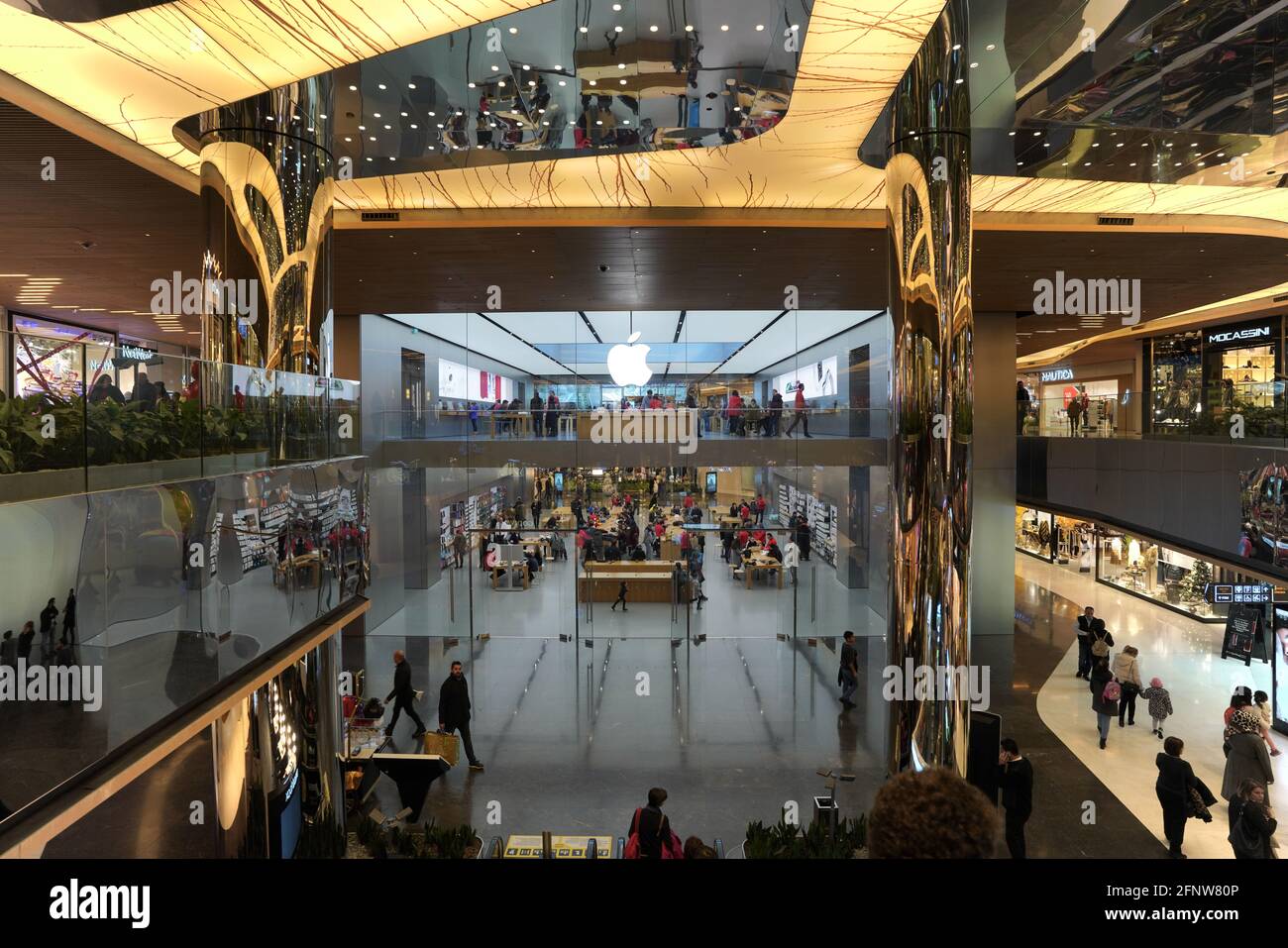 shopping mall in Istanbul Stock Photo - Alamy