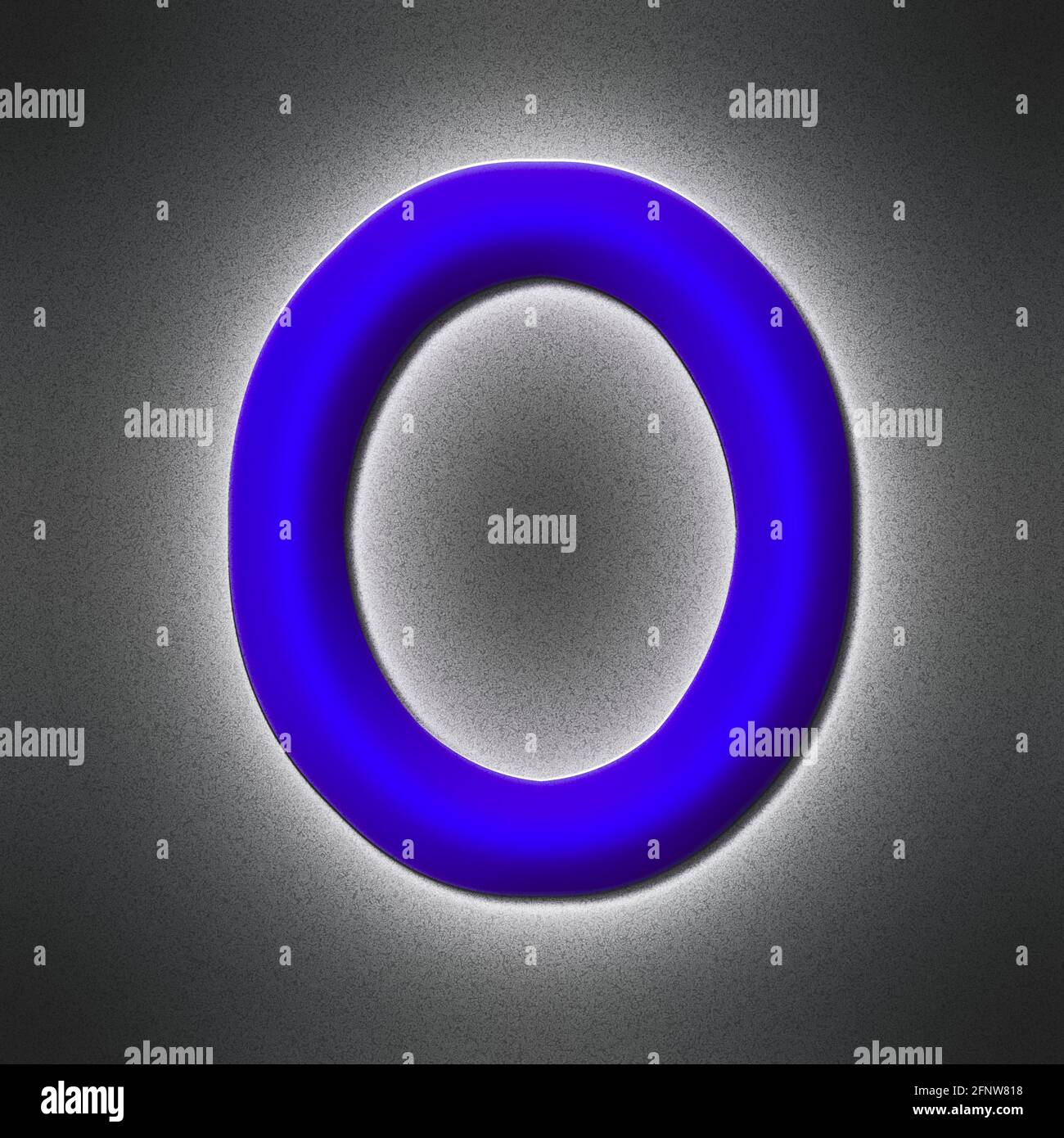 square graphic with the uppercase character O as a capital letter ...