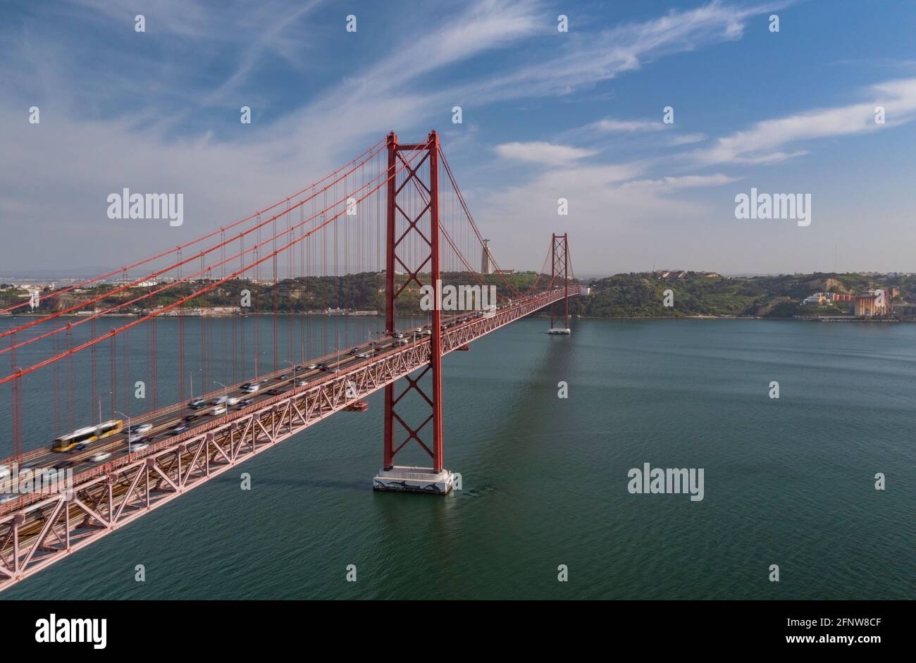 Long bridge road multilane aerial hi-res stock photography and images ...