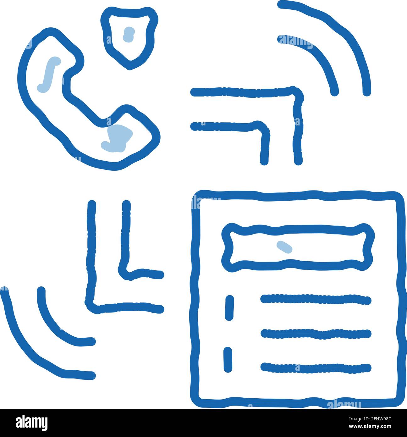 scan code detection icon vector outline illustration Stock Vector Image ...