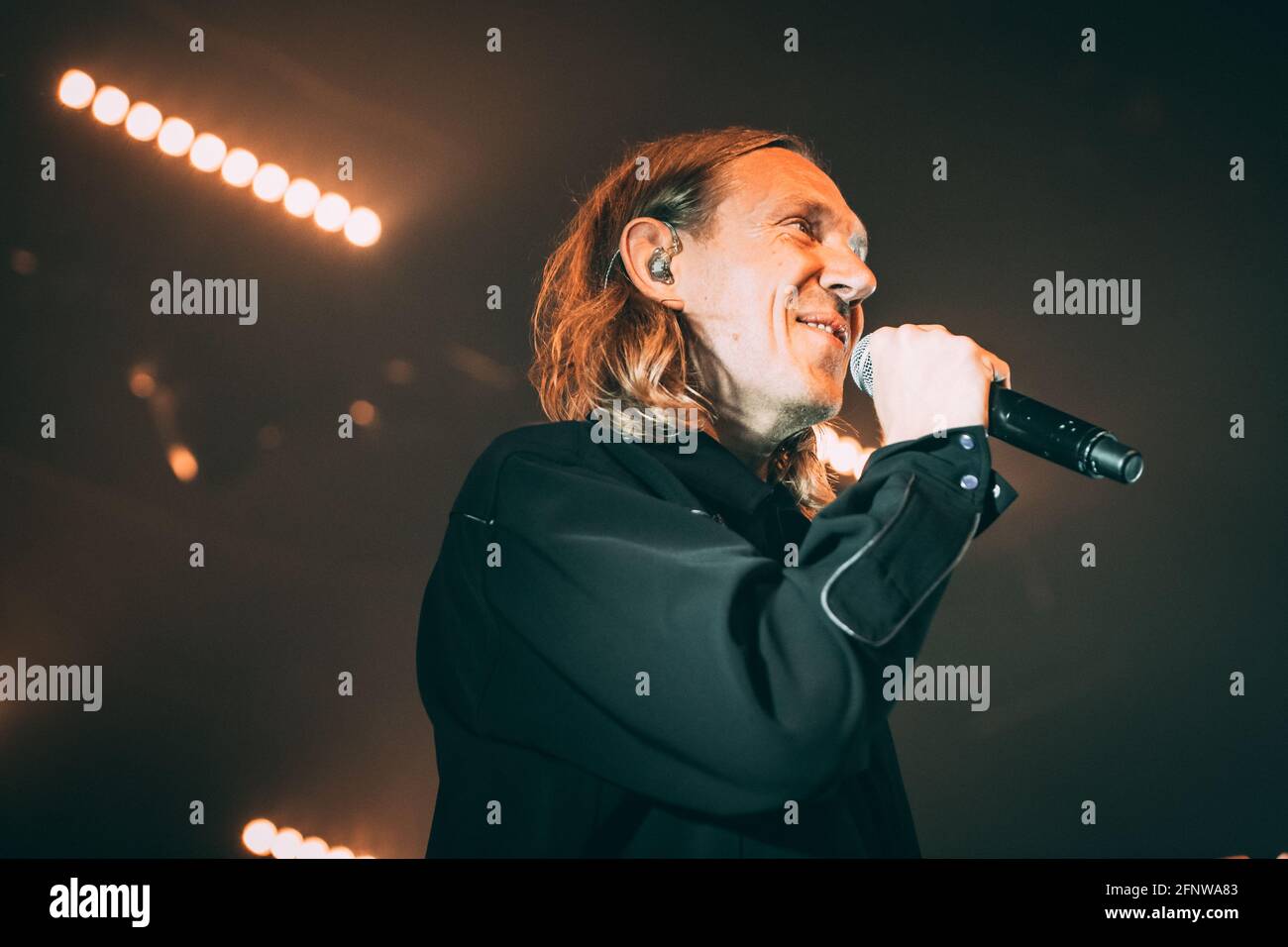 Copenhagen, Denmark. 13th, May 2021. The Danish electro-pop band When ...