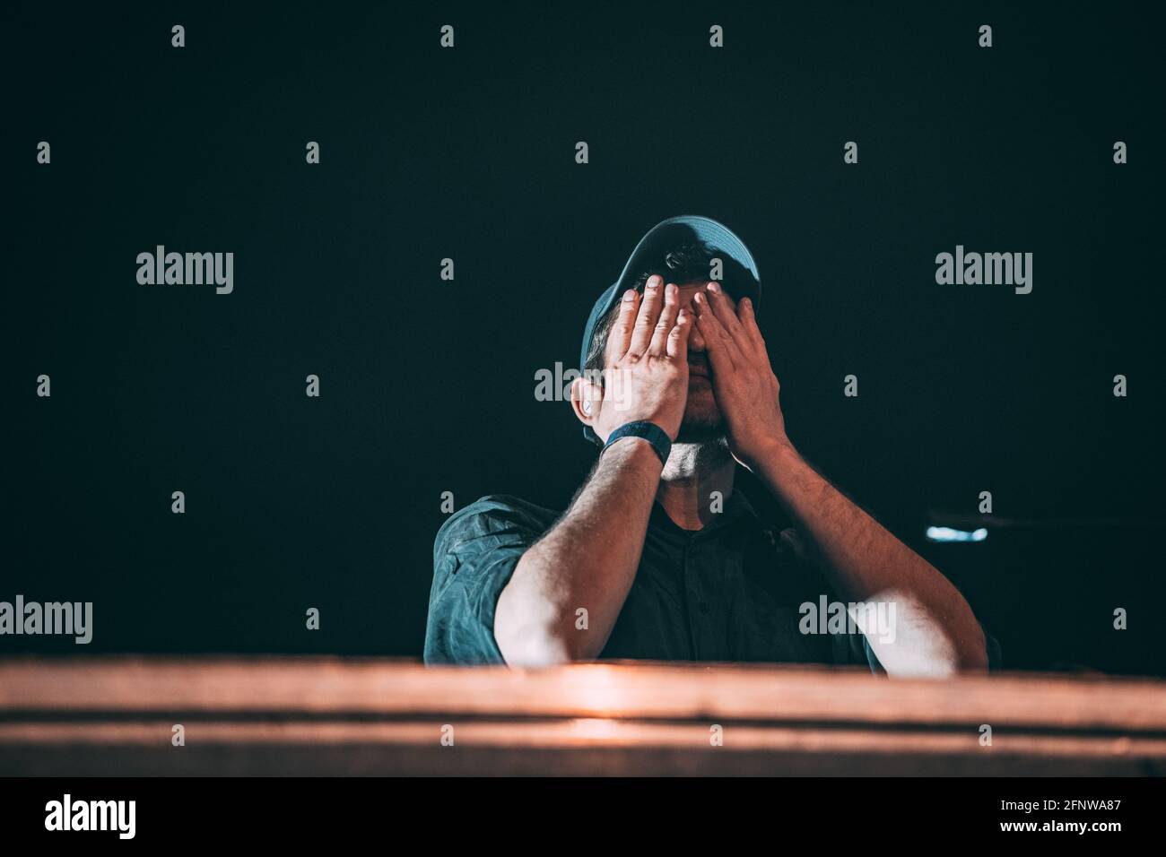 Copenhagen, Denmark. 13th, May 2021. The Danish electro-pop band When ...