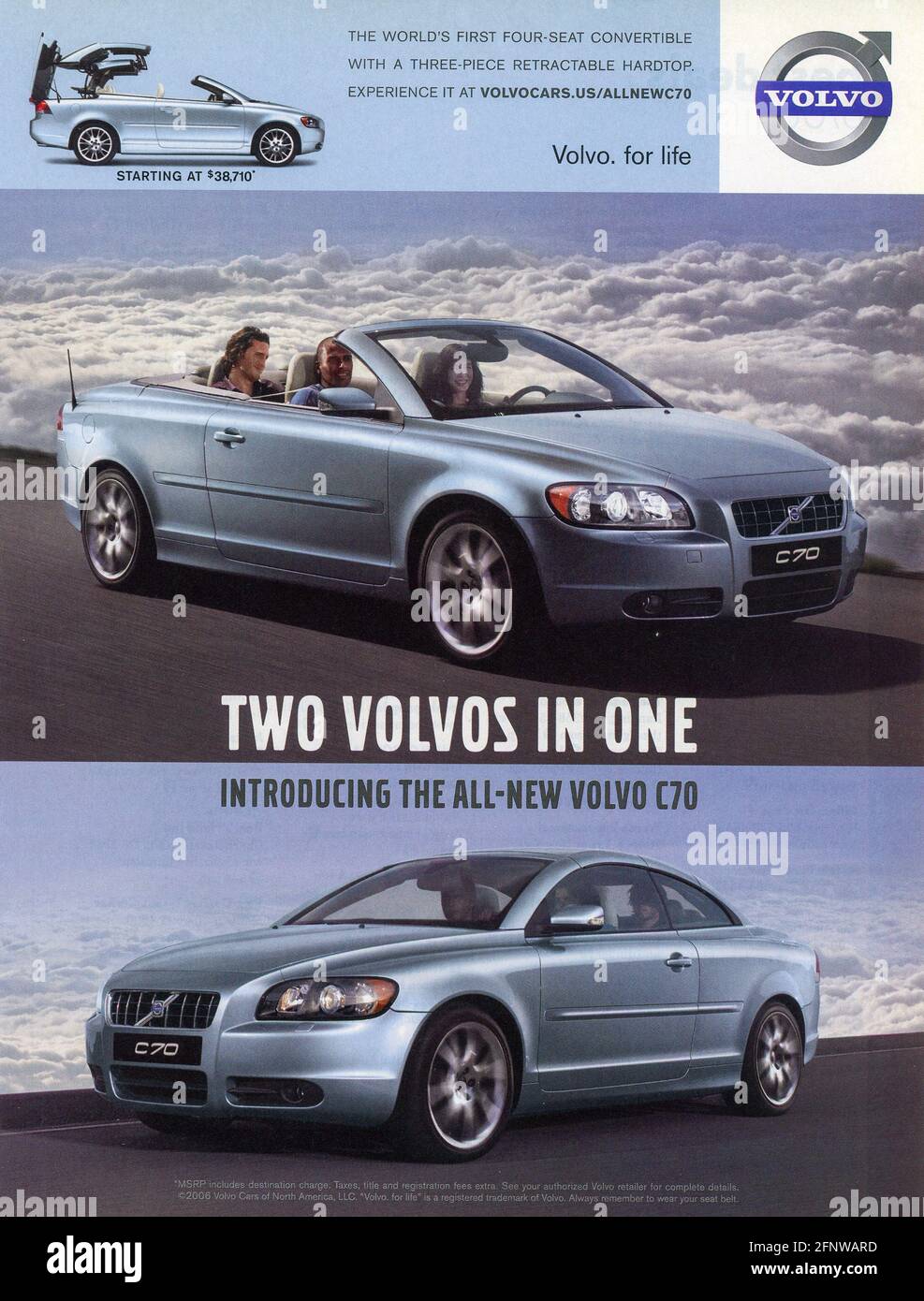 Volvo convertible 2006 hi-res stock photography and images - Alamy