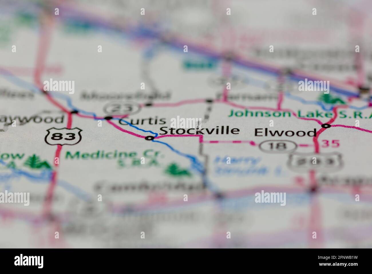 Map of stockville hi-res stock photography and images - Alamy