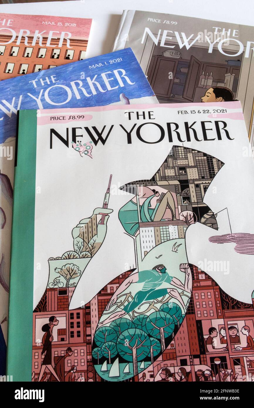 New yorker magazine covers hi-res stock photography and images - Alamy