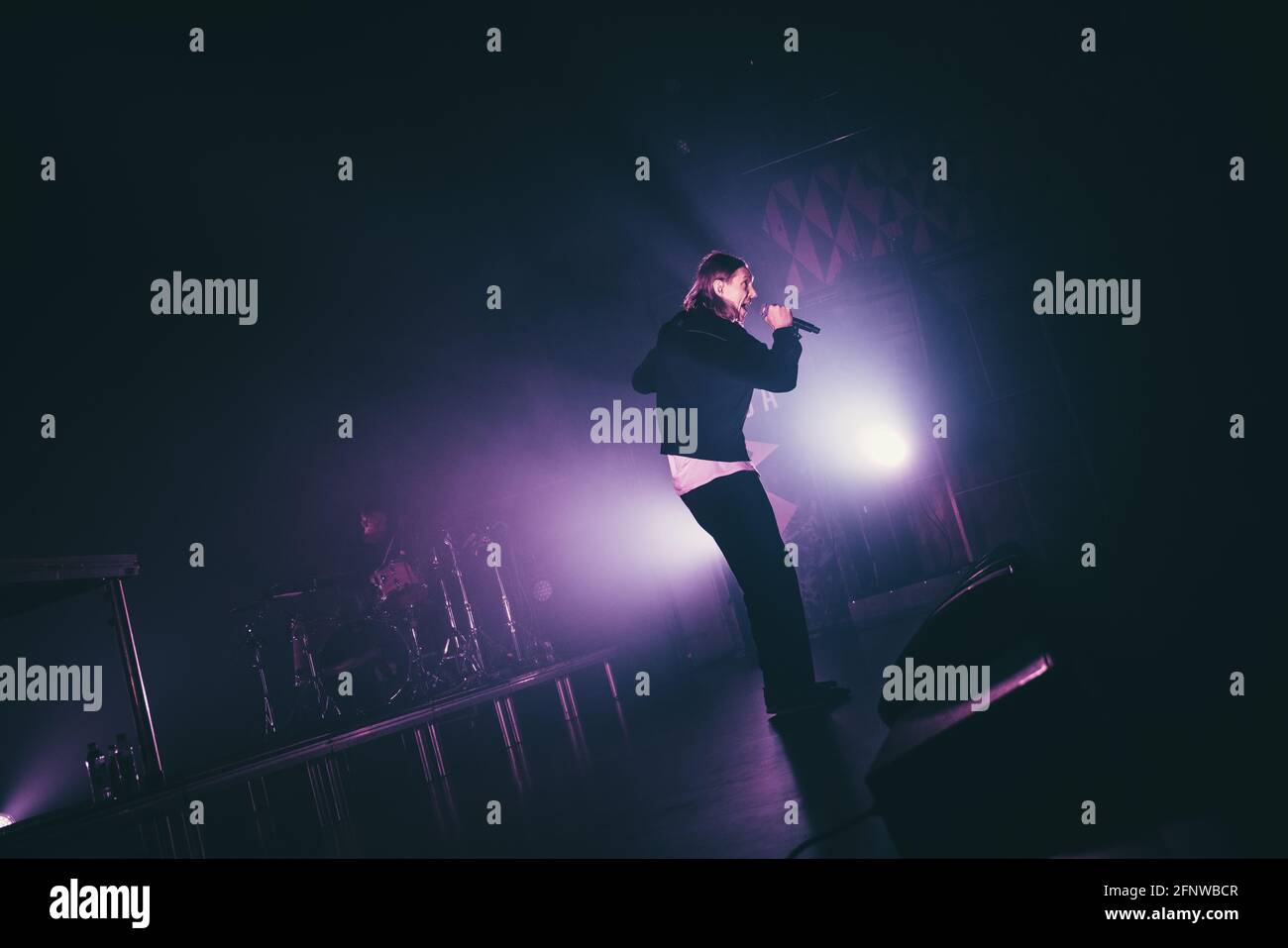 Copenhagen, Denmark. 13th, May 2021. The Danish electro-pop band When ...