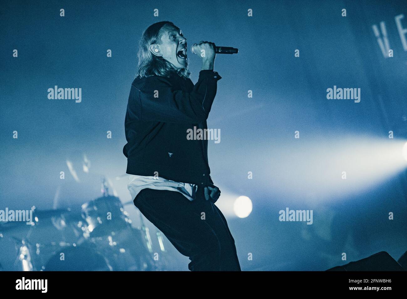 Copenhagen, Denmark. 13th, May 2021. The Danish electro-pop band When ...