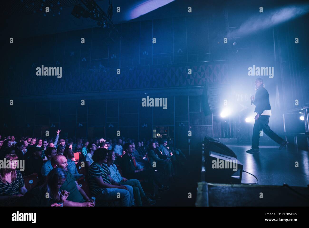 Copenhagen, Denmark. 13th, May 2021. The Danish electro-pop band When ...