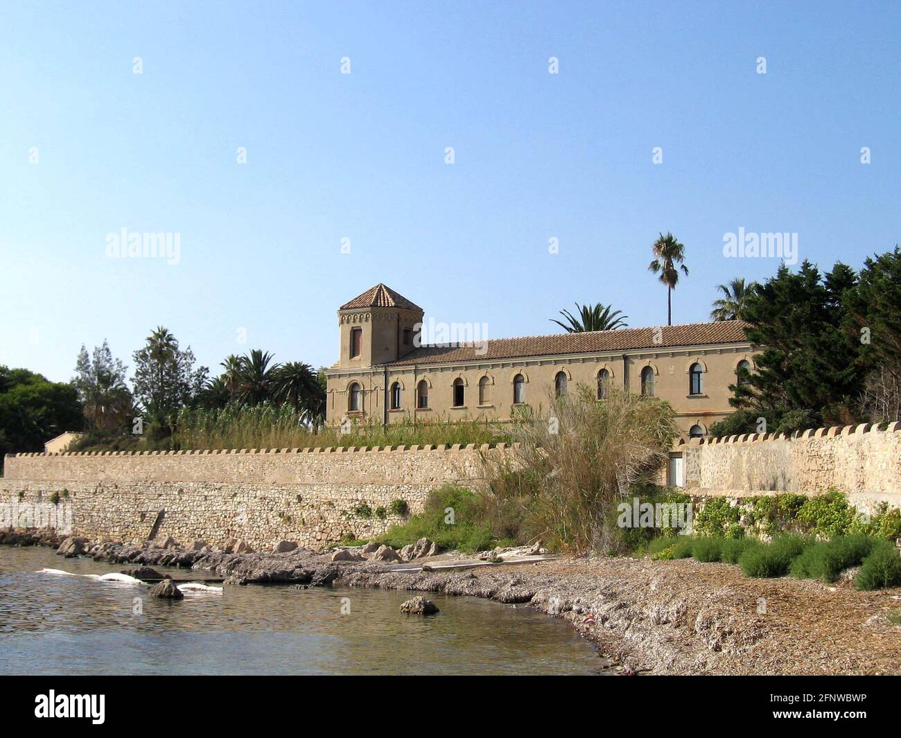 Church of St Honorat Island Stock Photo - Alamy