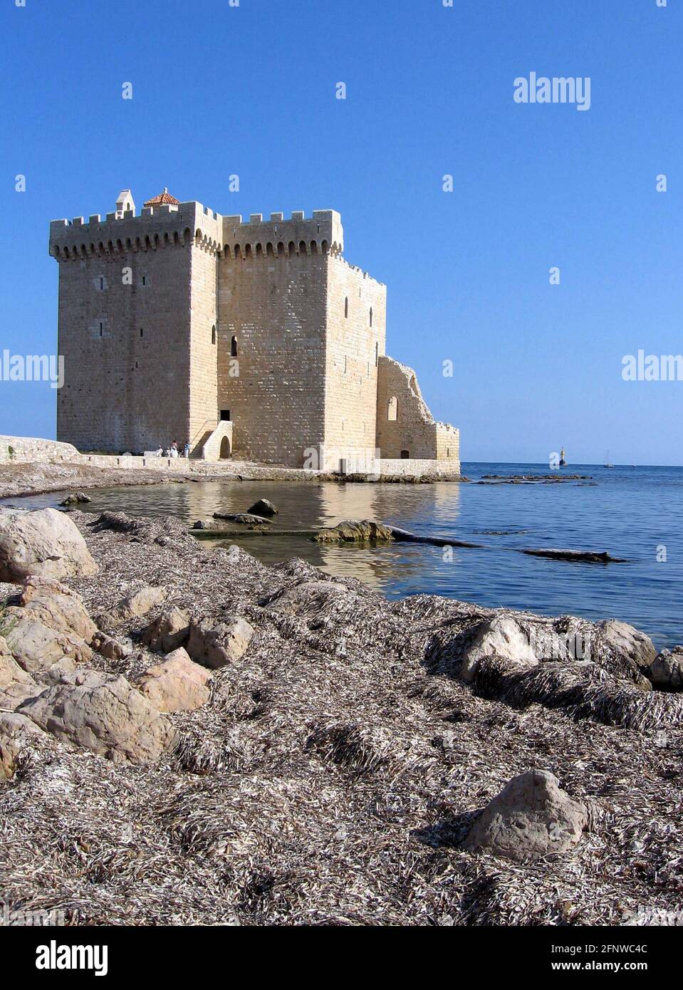 Fortified monastery of St Honorat Stock Photo - Alamy