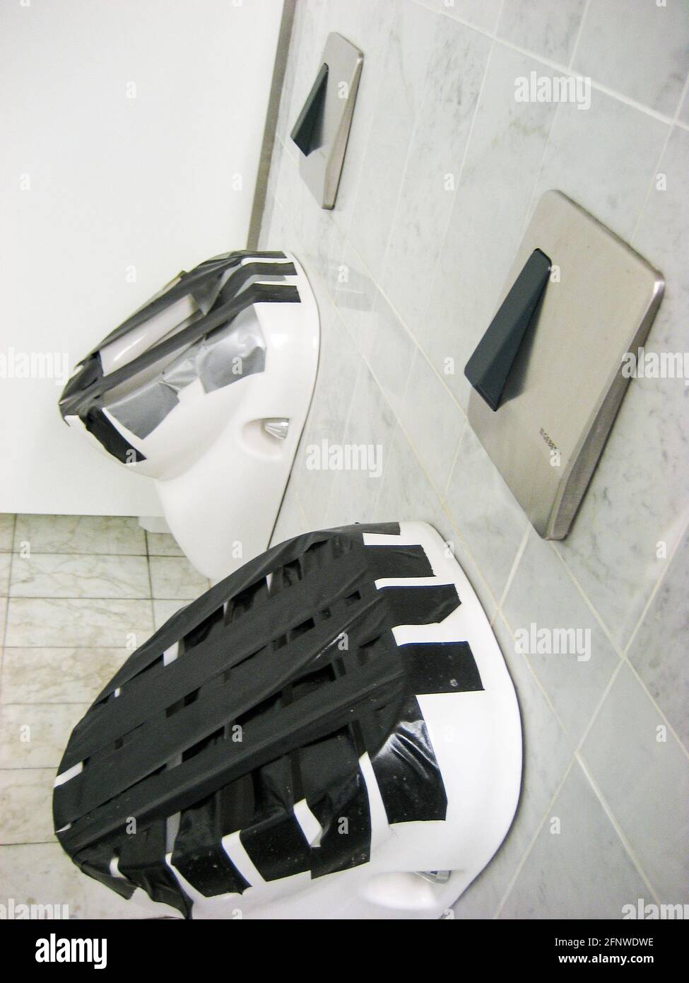 Closed urinal, , France Stock Photo - Alamy