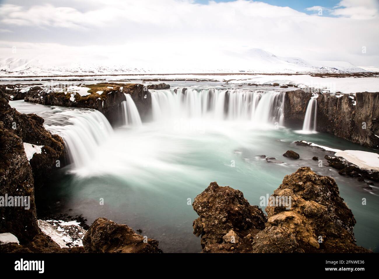 Godafoss waterfall, Iceland Stock Photo - Alamy