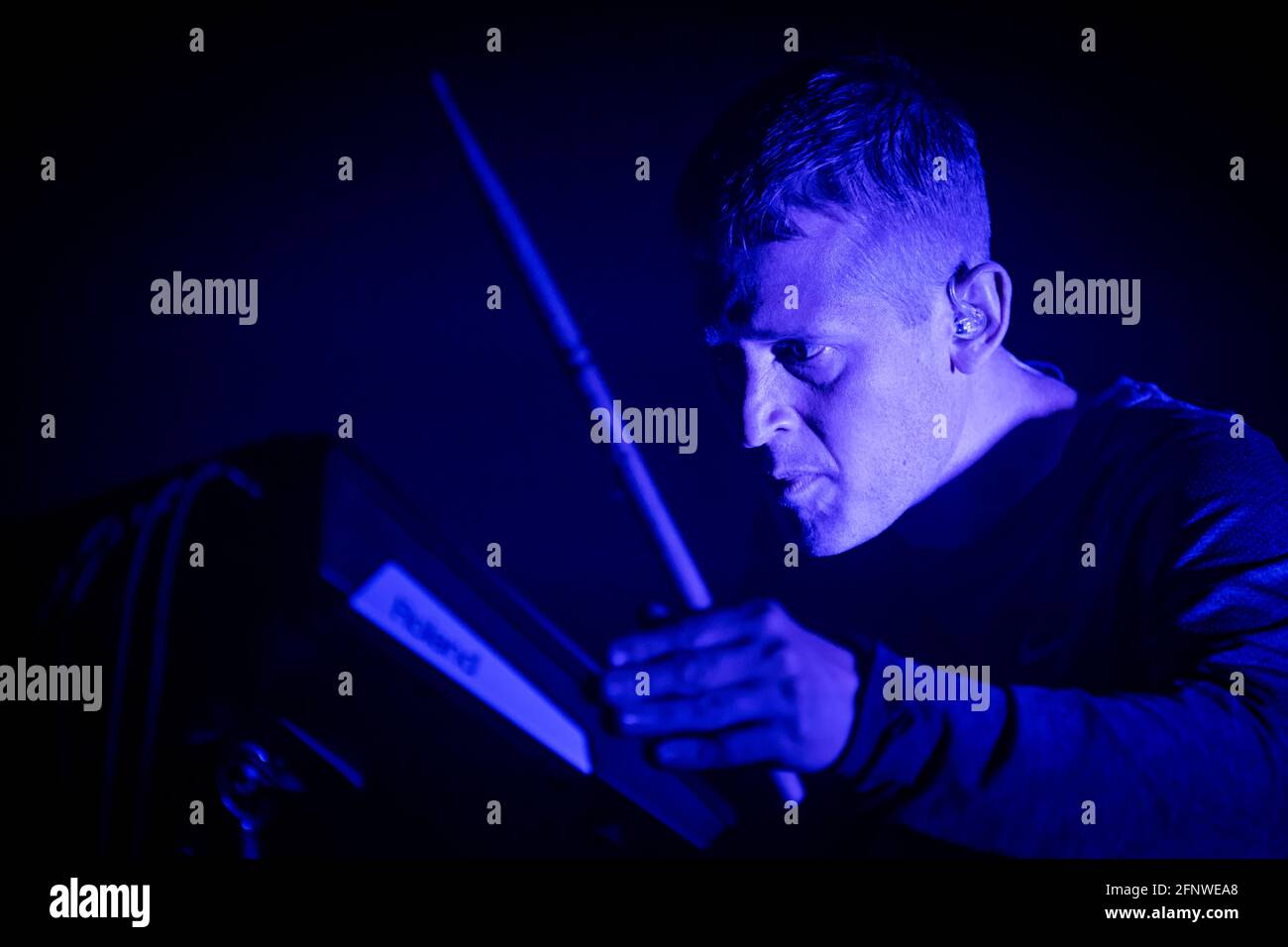 Copenhagen, Denmark. 14th, May 2021. The Danish electro-pop band When ...