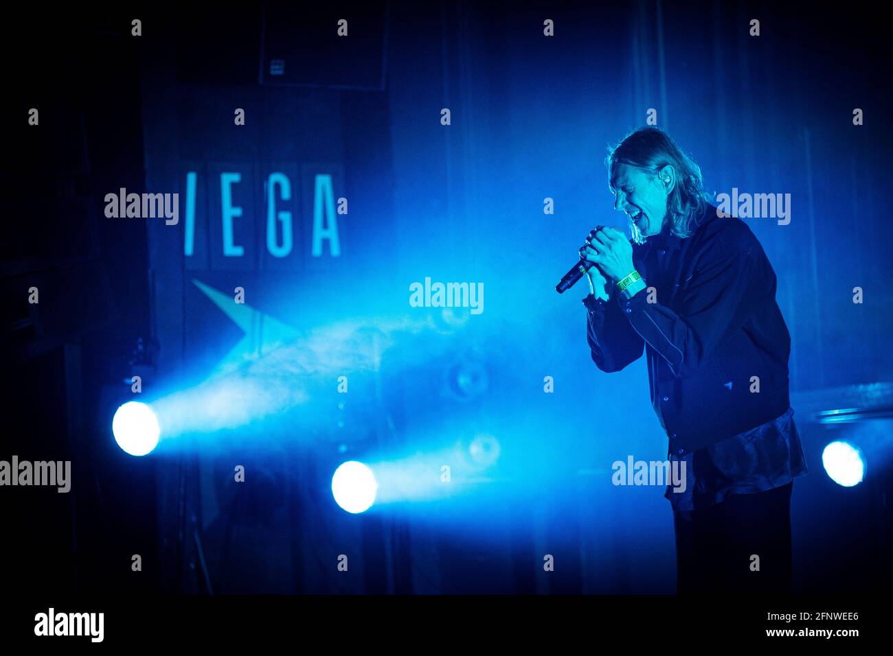 Copenhagen, Denmark. 14th, May 2021. The Danish electro-pop band When ...
