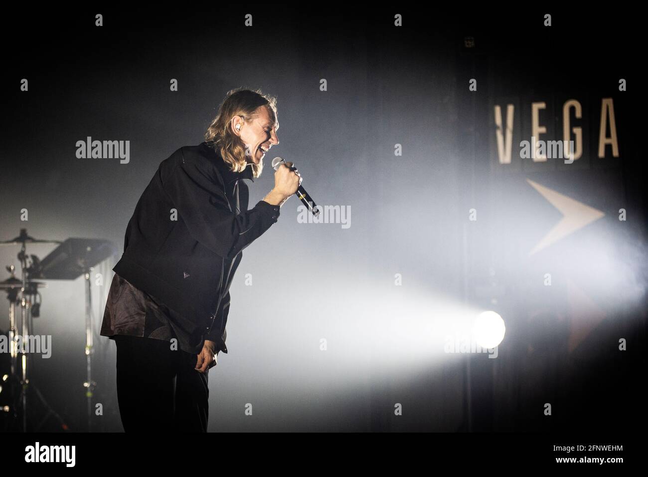 Copenhagen, Denmark. 14th, May 2021. The Danish electro-pop band When ...