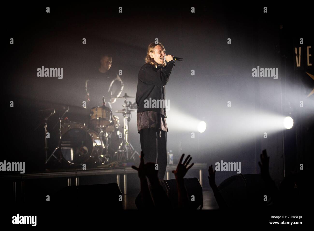 Copenhagen, Denmark. 14th, May 2021. The Danish electro-pop band When ...