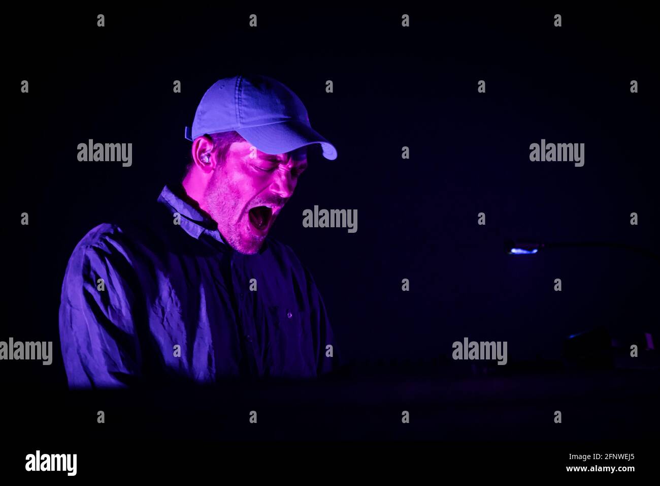 Copenhagen, Denmark. 14th, May 2021. The Danish electro-pop band When ...
