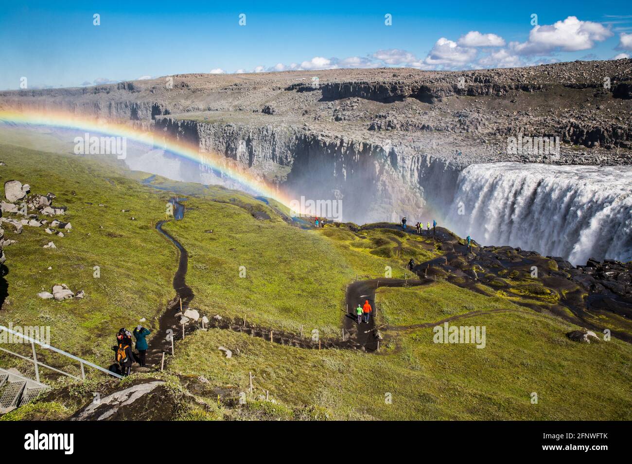 Gullfoss waterfall, Golden Circle, Iceland Stock Photo - Alamy