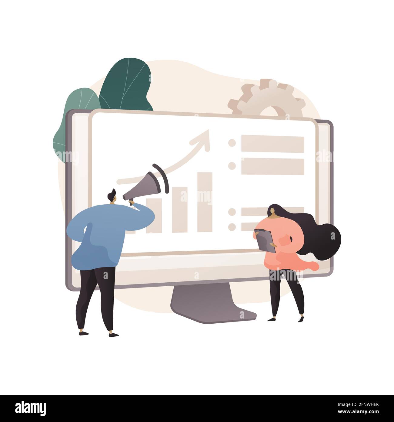 Marketing campaign management abstract concept vector illustration ... Marketing campaign management abstract concept vector illustration ...