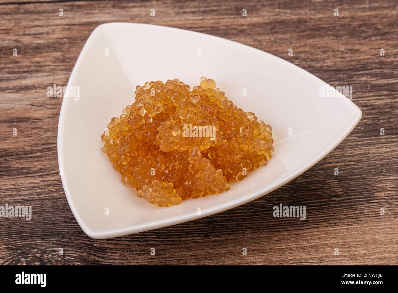 Pike ROE in the bowl for snack Stock Photo - Alamy