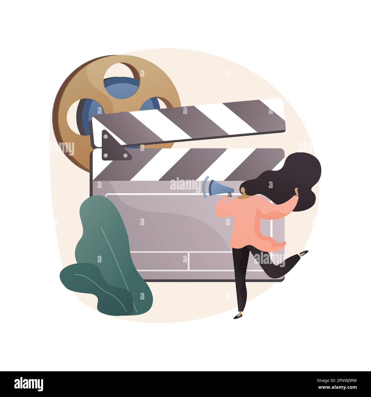 Casting call abstract concept vector illustration Stock Vector Image ...