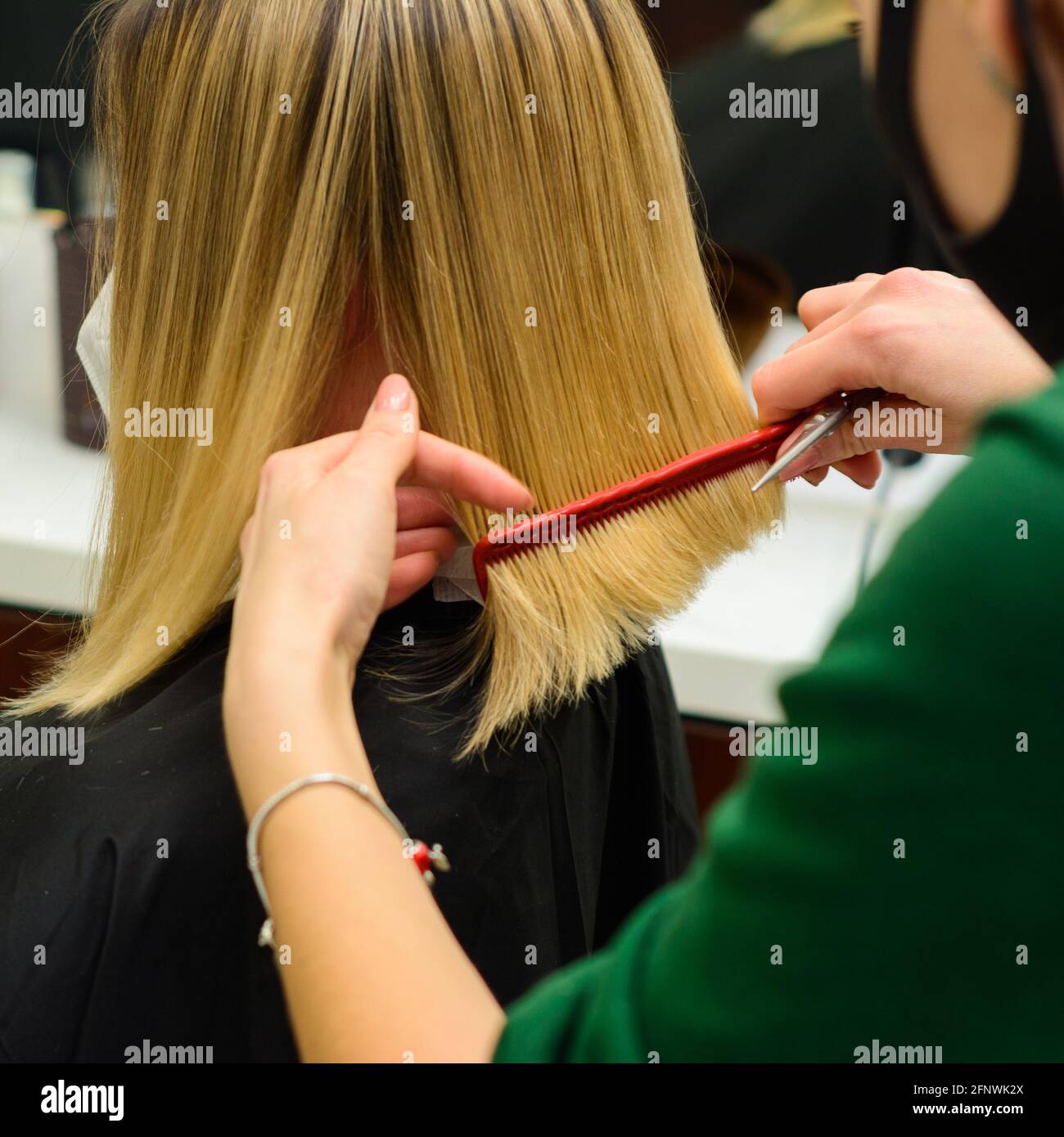 Straightening process hi-res stock photography and images - Alamy
