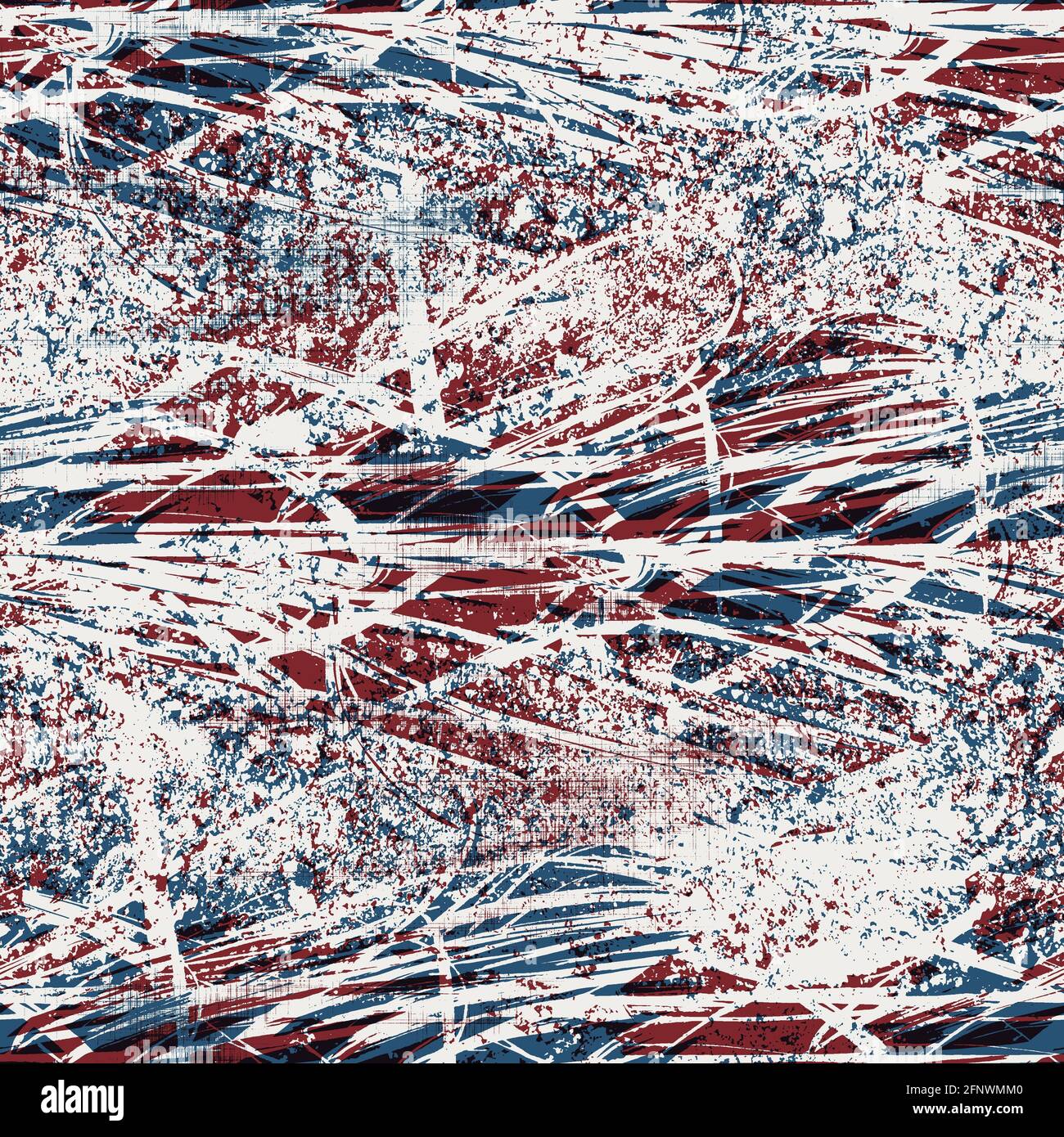Seamless texture pattern in red blue black white Stock Photo - Alamy