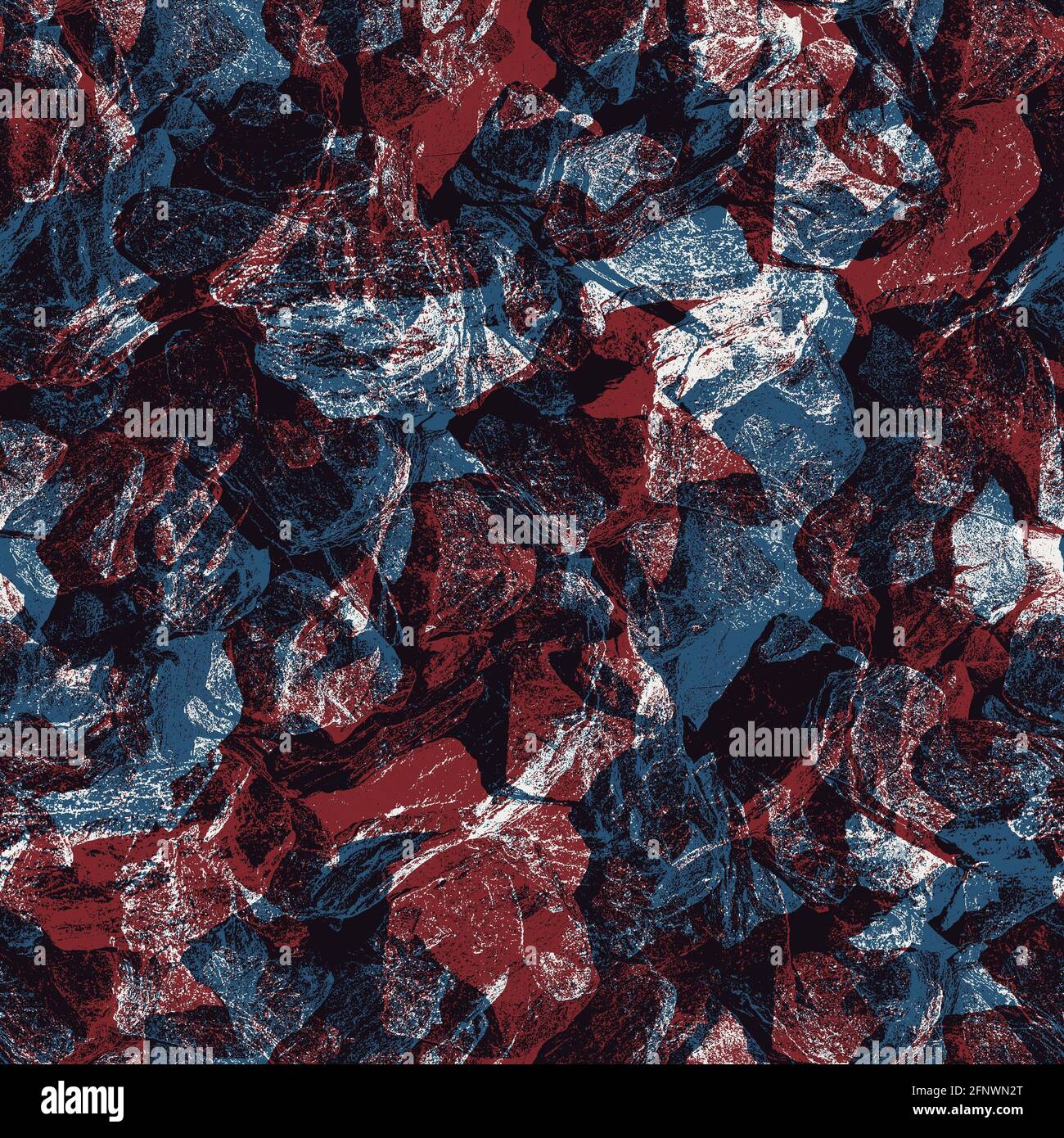 Seamless texture pattern in red blue black white Stock Photo - Alamy