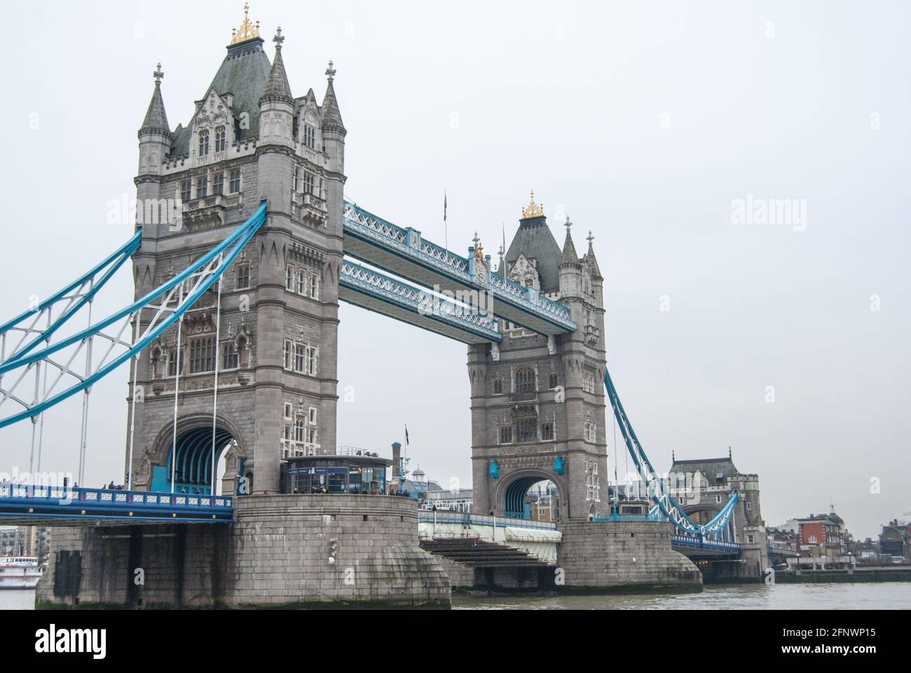 Iconic Tower Bridge on the Thames River in London, UK Stock Photo - Alamy