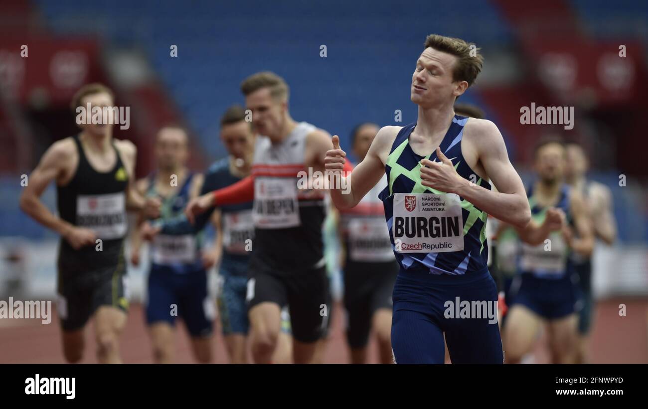 Ostrava, Czech Republic. 19th May, 2021. English Athlete Max Burgin won ...
