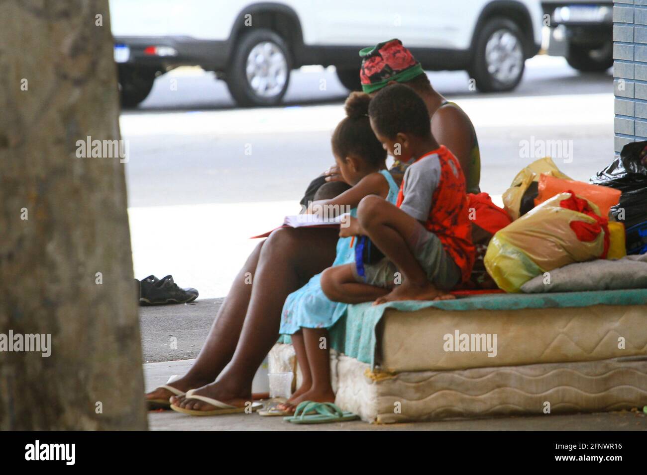 Homeless Children On The Streets
