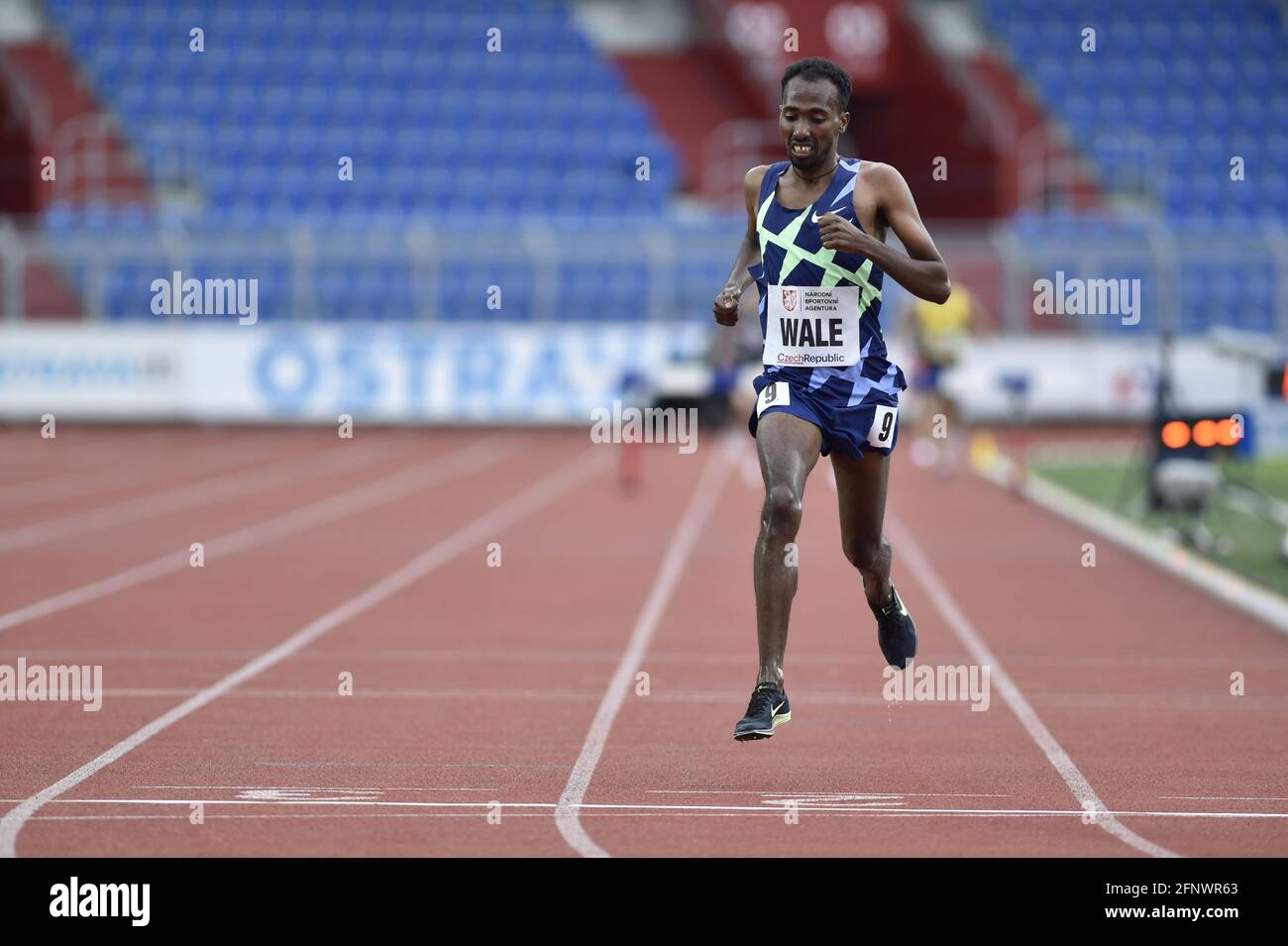 Ostrava, Czech Republic. 19th May, 2021. Ethiopian runner Athlete ...