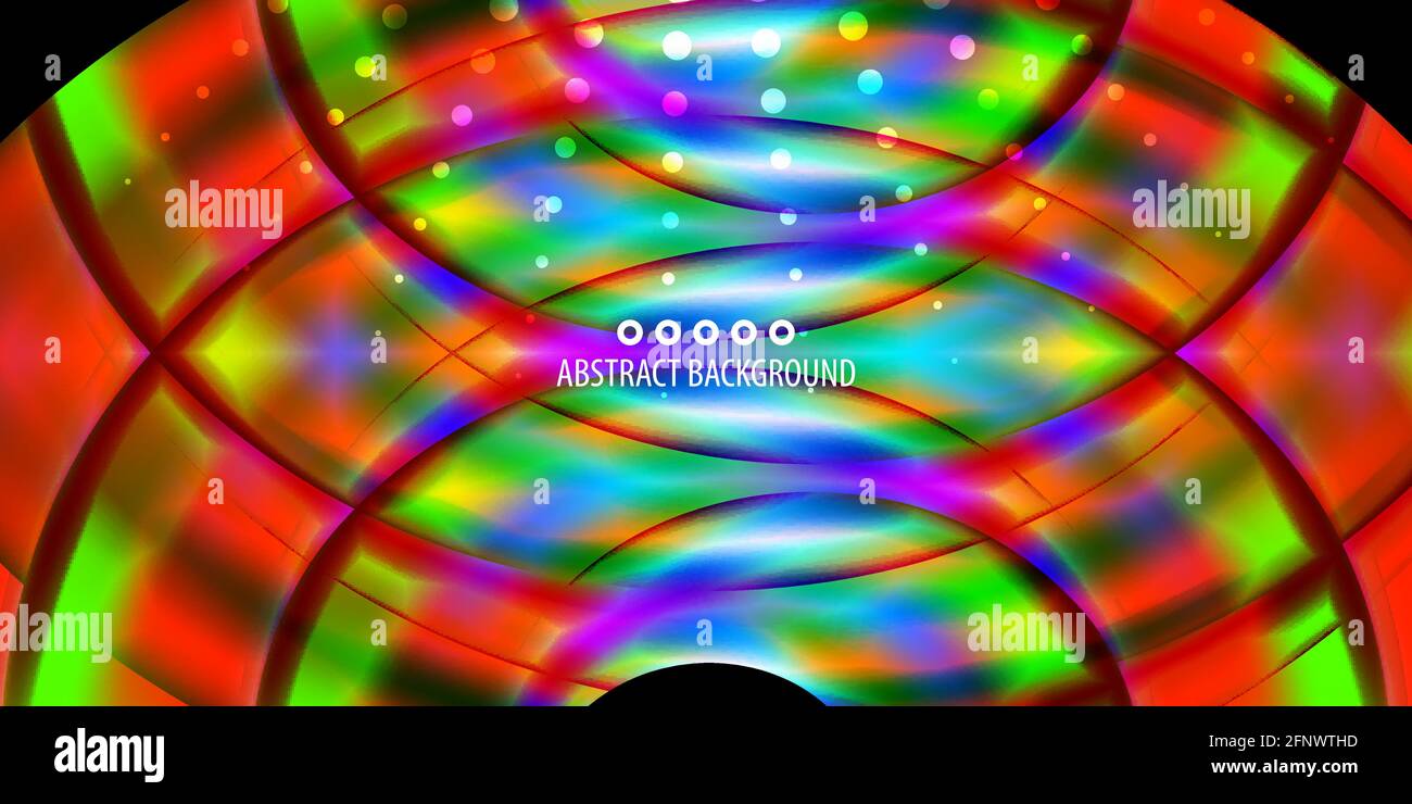 Abstract colorful background graphics template with blended multiple ...