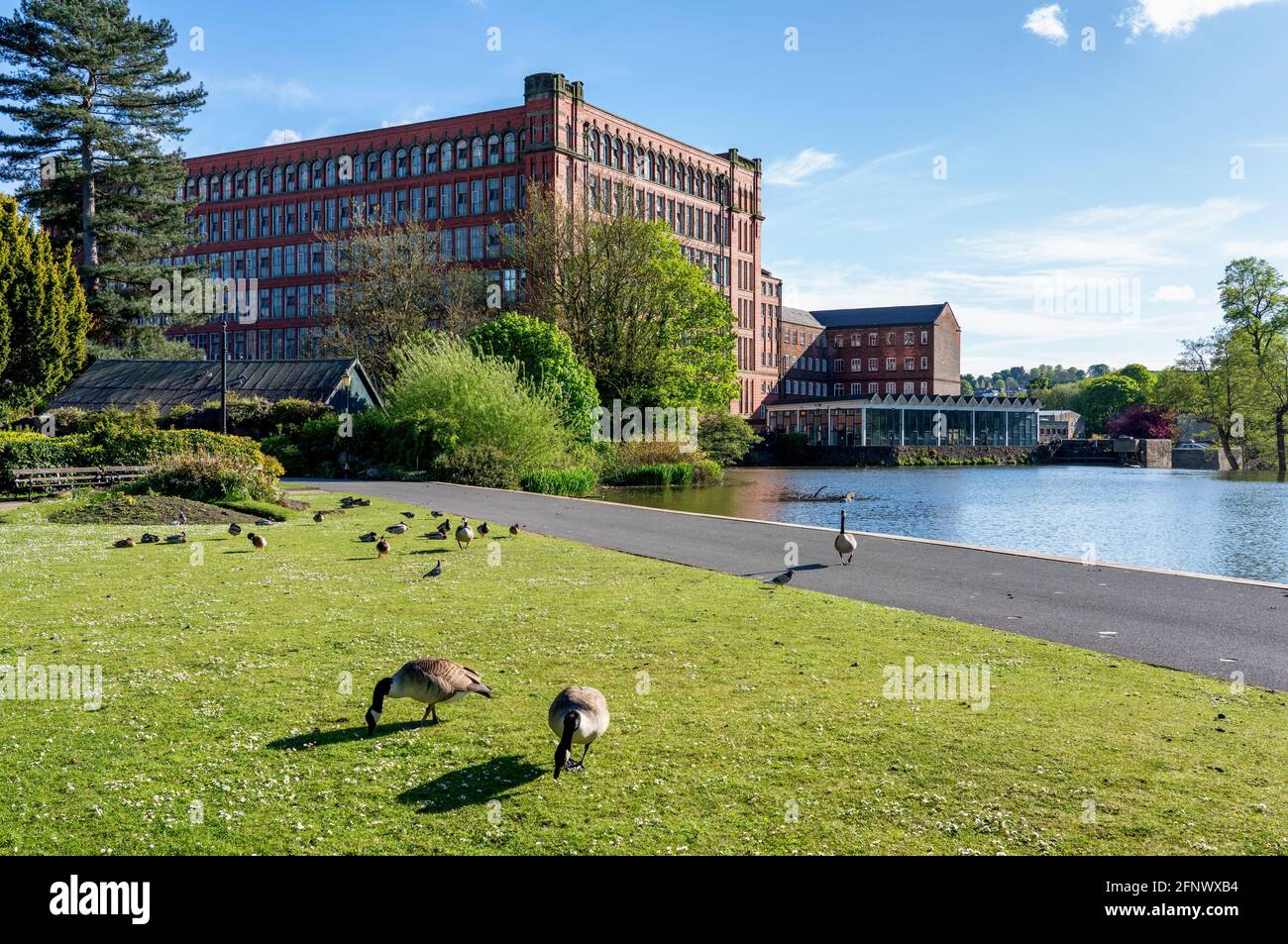 Strutt belper north mill hi-res stock photography and images - Alamy