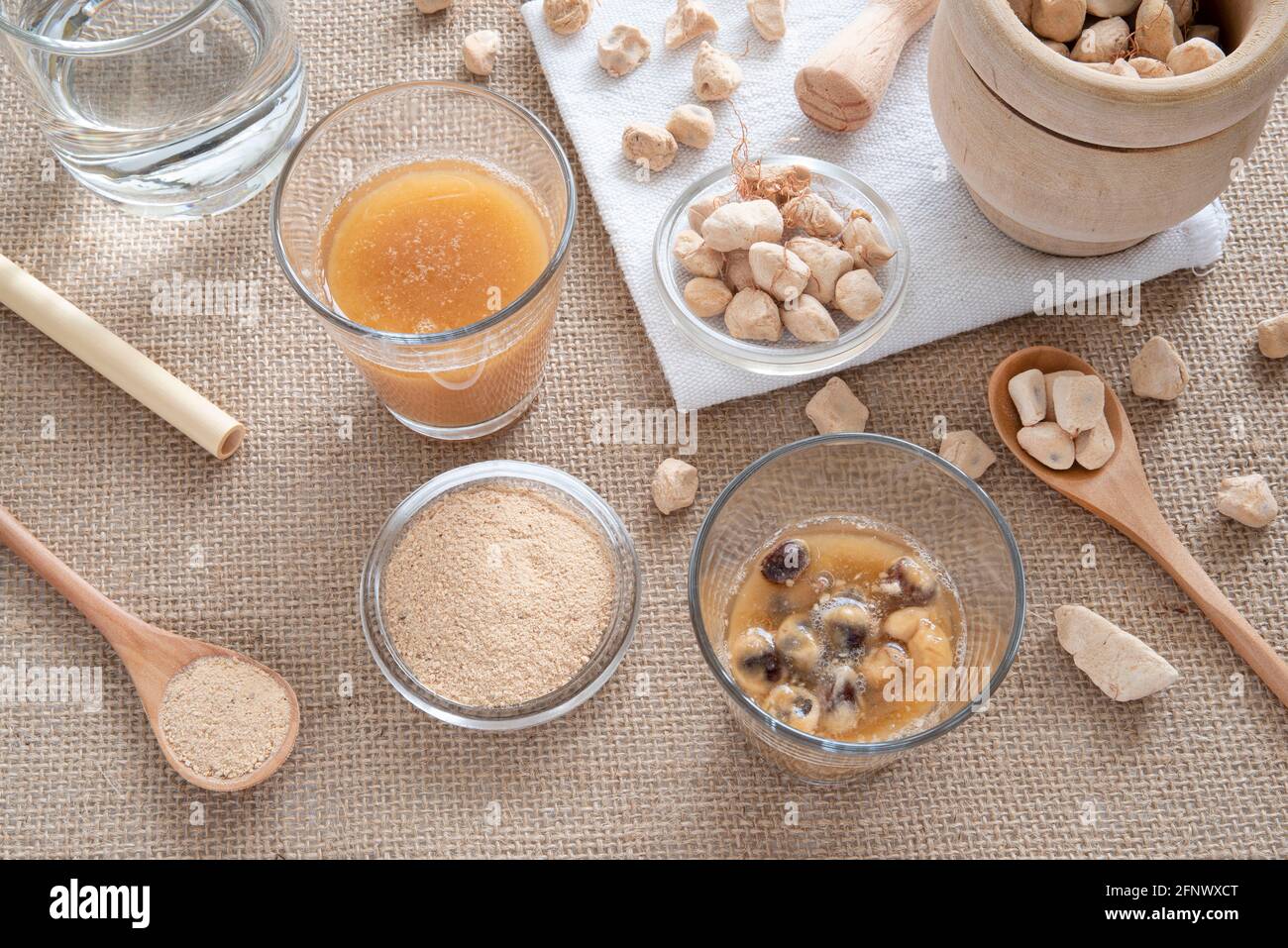 Baobab fruit, seed, powder and drink Stock Photo - Alamy