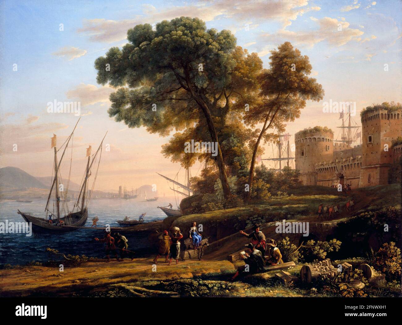 Claude Lorrain. An Artist Studying from Nature by the French Baroque ...