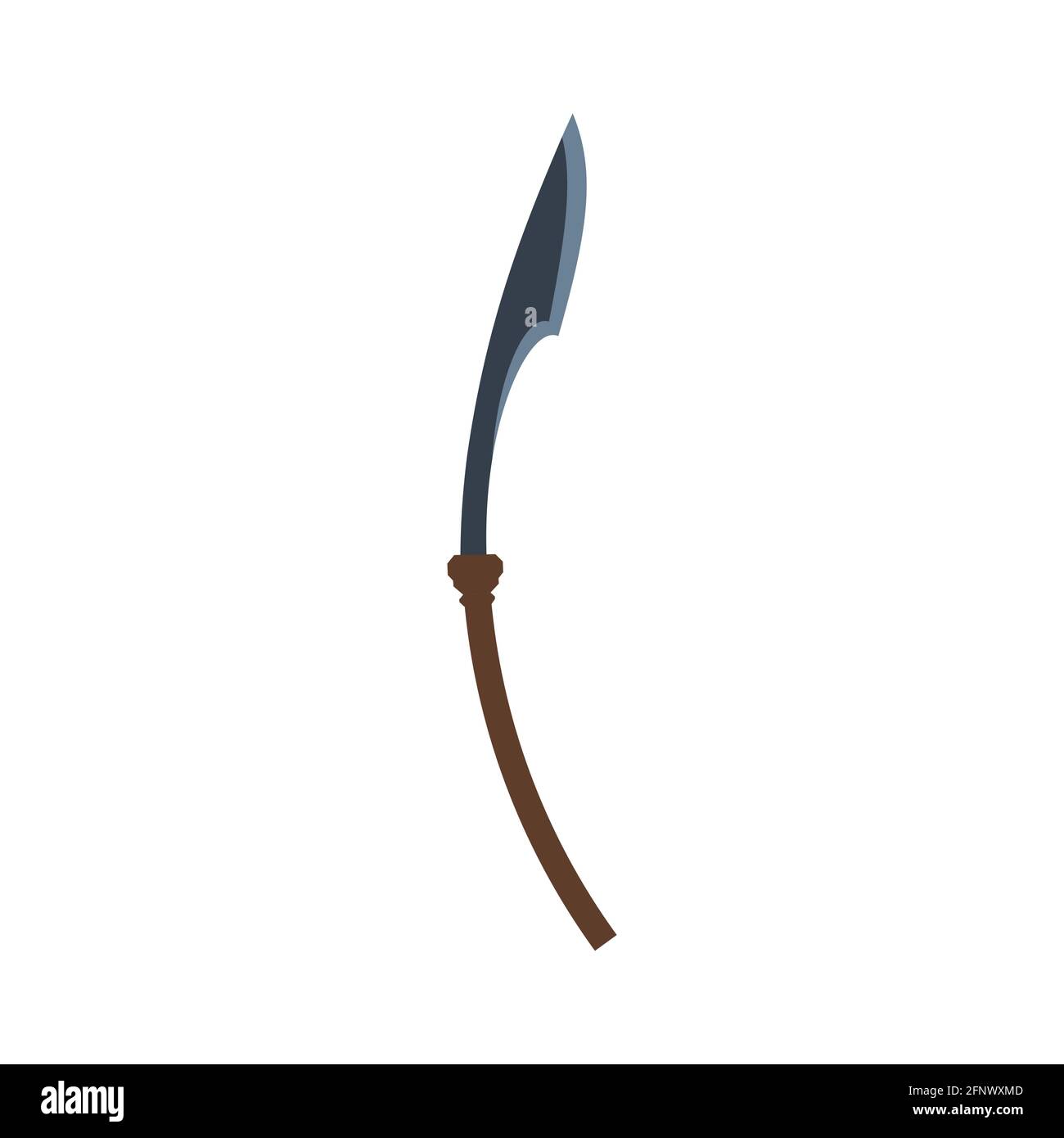 Sword antique weapon vector illustration medieval sharp blade icon ...