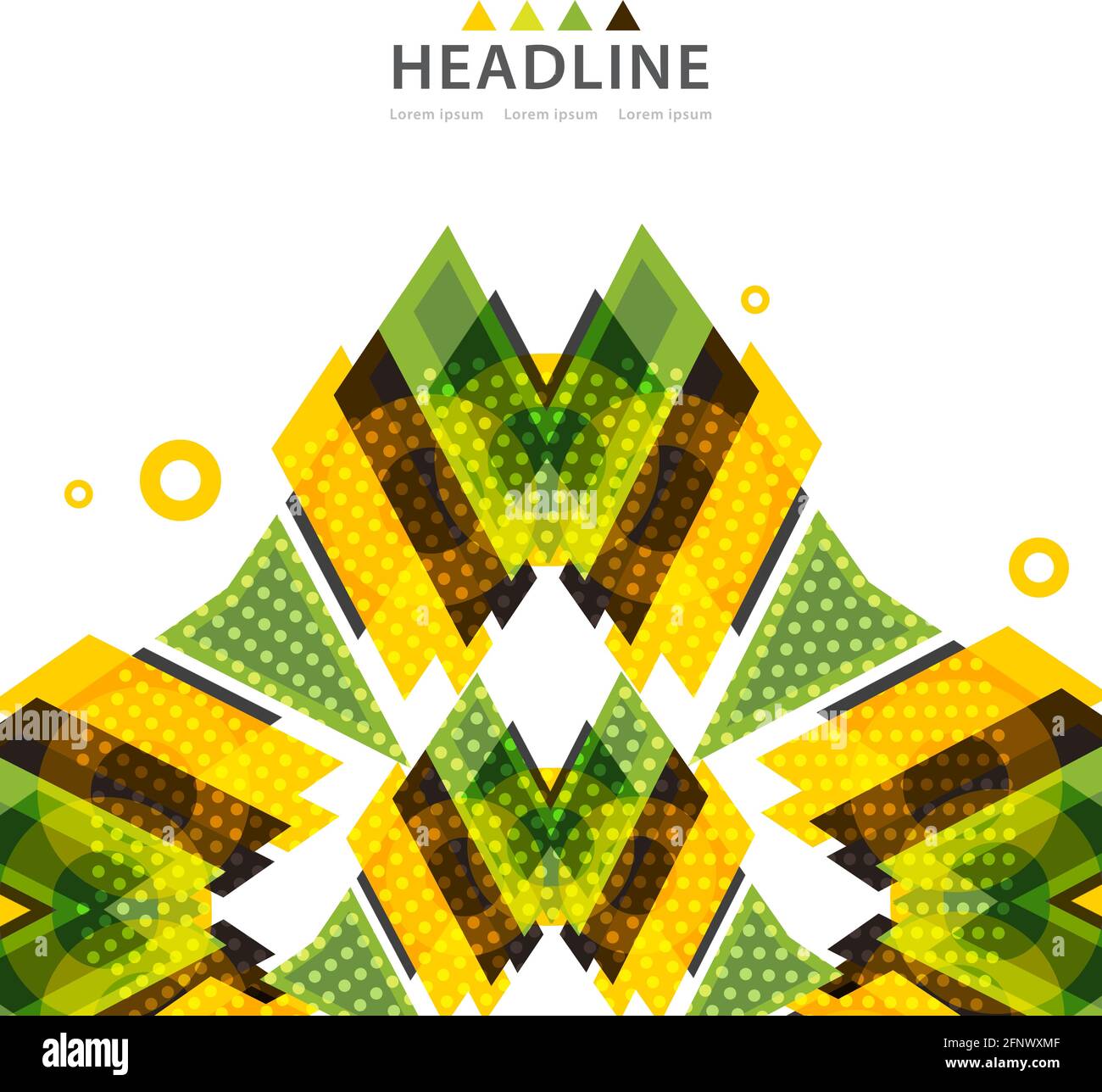 Brochure header layout background template Stock Vector Image & Art - Alamy