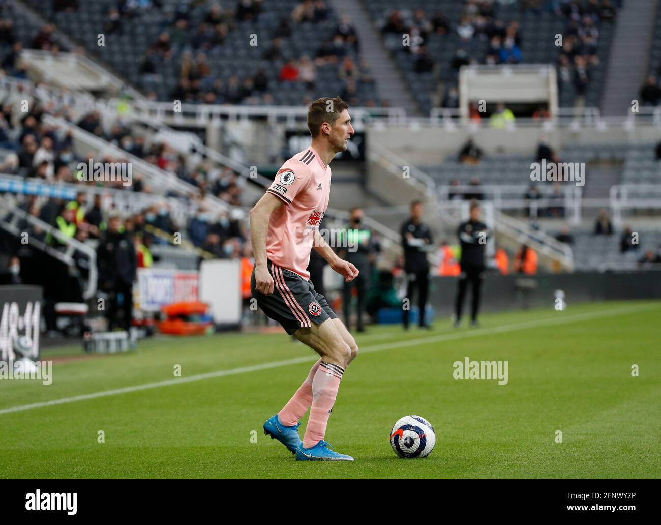 Newcastle, England, 19th May 2021. Chris Basham of Sheffield Utd in ...