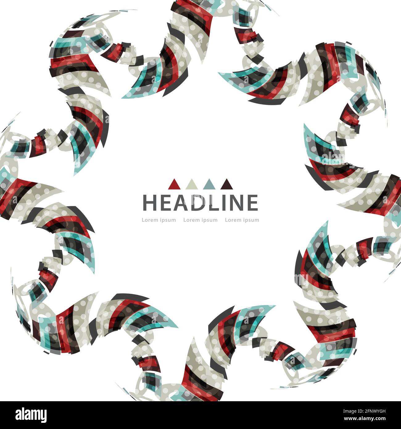 Brochure header layout background template Stock Vector Image & Art - Alamy