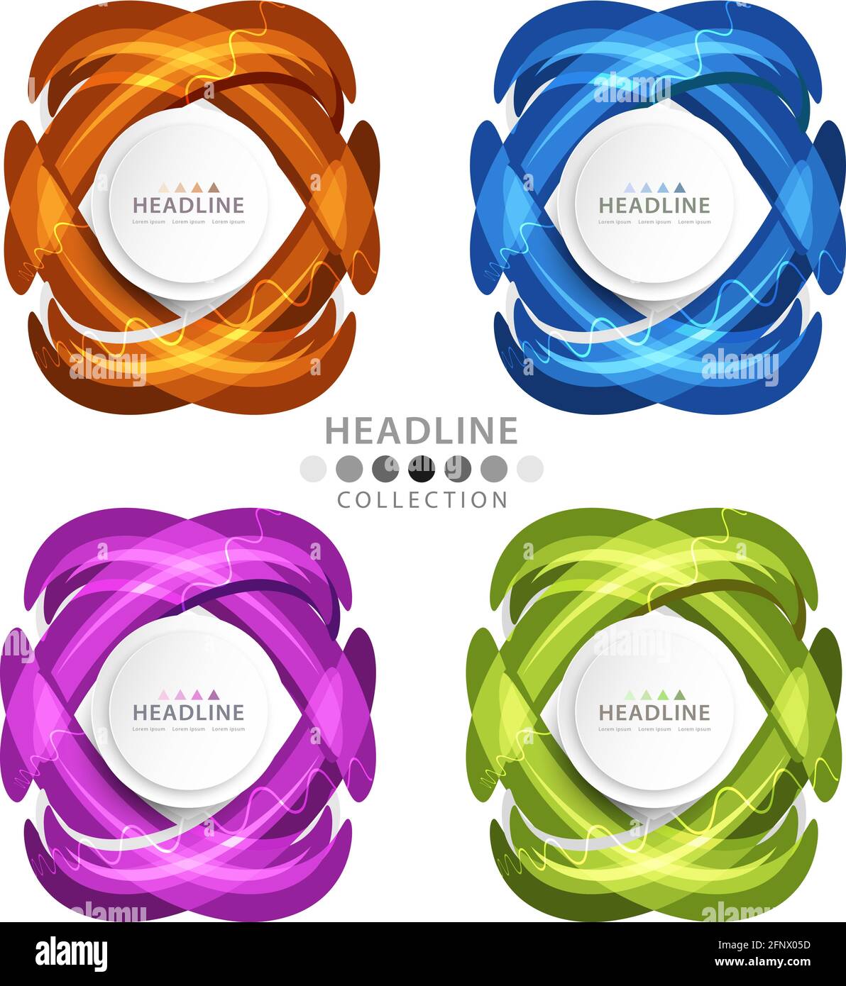 Brochure header colorful layout background template design Stock Vector ...